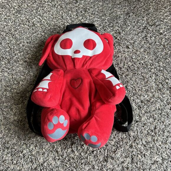 Skelanimals | Bags | Skelanimals Dax The Dog Plush Backpack Hot Topic ...